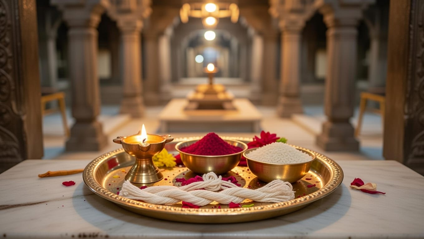 Buy Cotton Janeu Thin Sacred Thread/Yagnopavit/Wearing Janeu/Punool ...